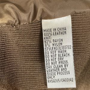 Peter Nygard | Jackets & Coats | Nygard Collection Bronze Leather ...